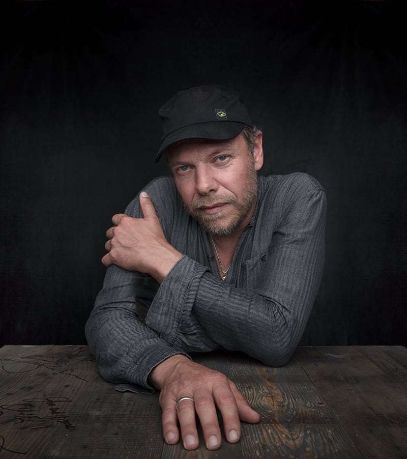Fotograf Christian Krog . Det nye sort inden for portrætfotografering