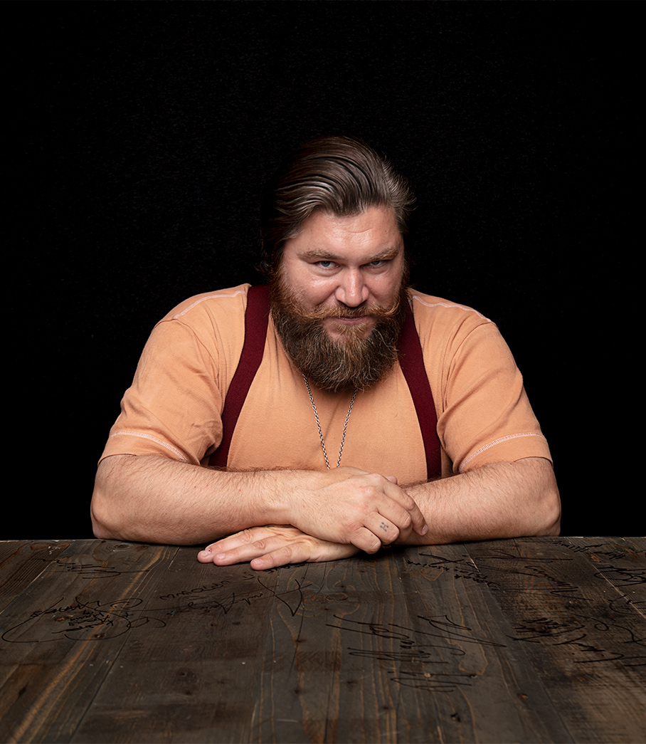 Fotograf Christian Krog . Det nye sort inden for portrætfotografering